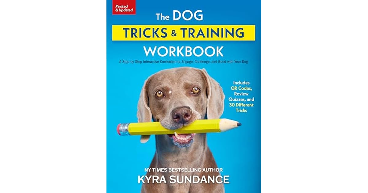 Book giveaway for The Dog Tricks and Training Workbook: A Step-by-Step ...