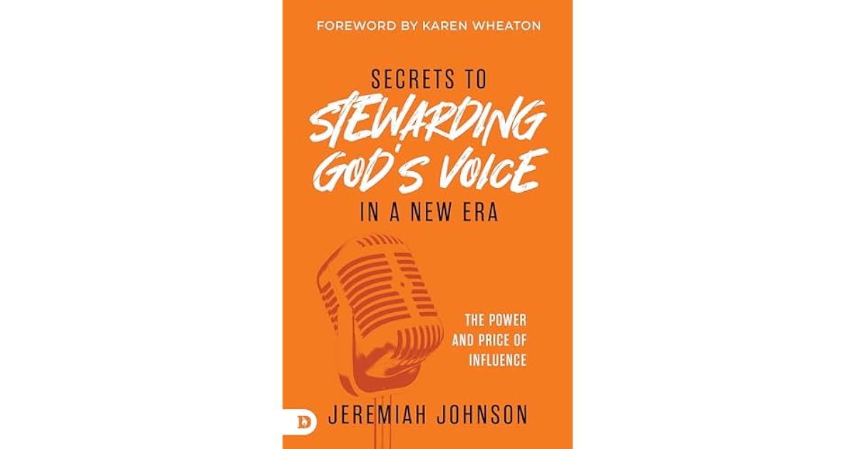Book giveaway for Secrets to Stewarding God's Voice in a New Era: The ...