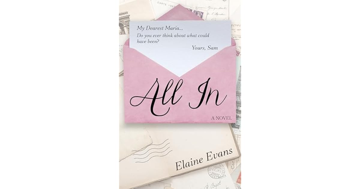 Book giveaway for All In by Elaine Evans Aug 20-Sep 07, 2024