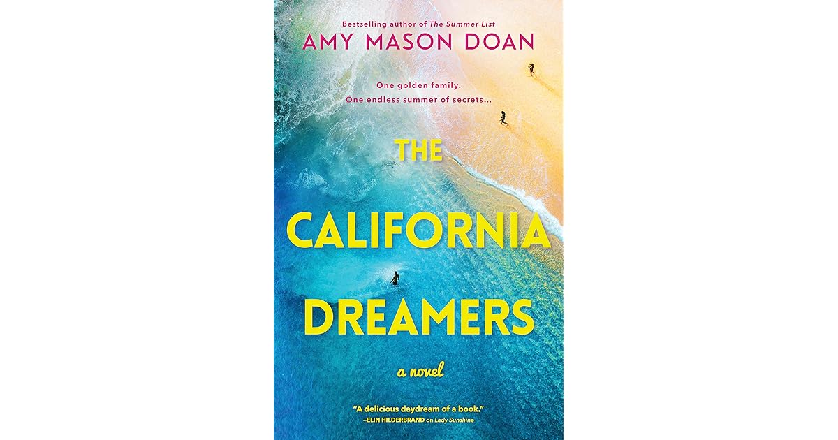 Book giveaway for The California Dreamers by Amy Mason Doan Feb 20-Feb ...