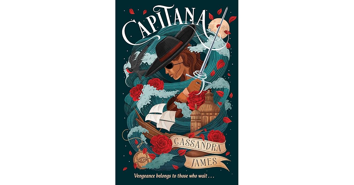 Book giveaway for Capitana by Cassandra James Oct 28-Nov 25, 2024