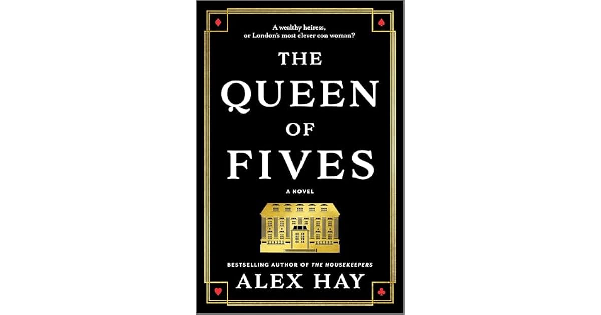 Book giveaway for The Queen of Fives by Alex Hay Oct 01-Oct 30, 2024