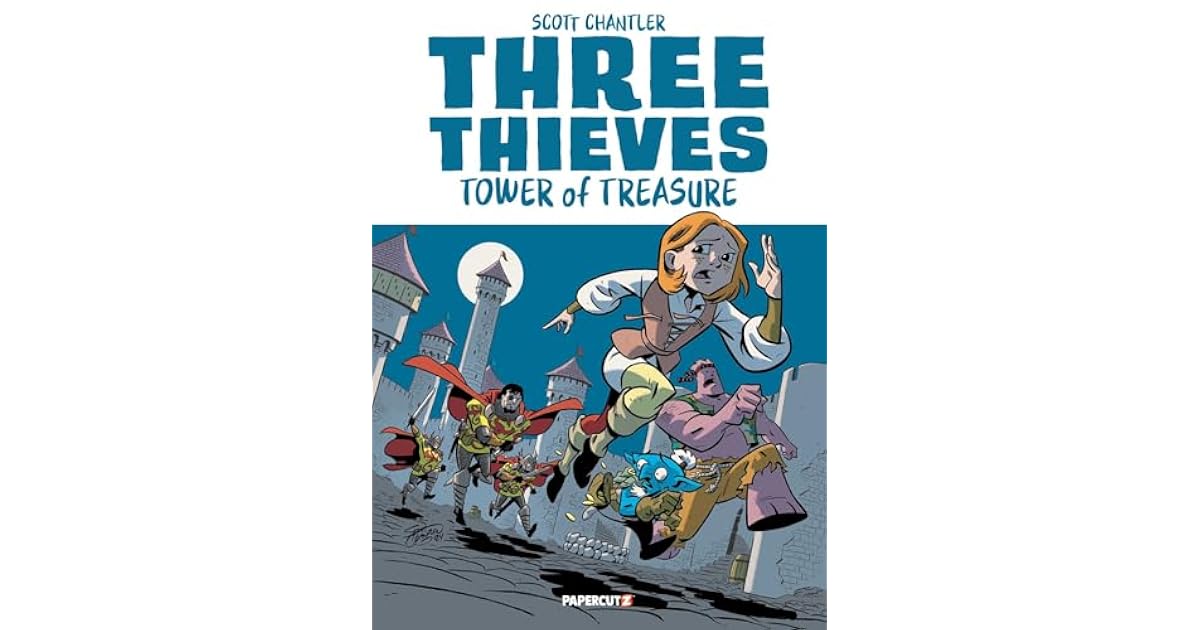 Book giveaway for Three Thieves, Vol. 1: Tower of Treasure by Scott ...