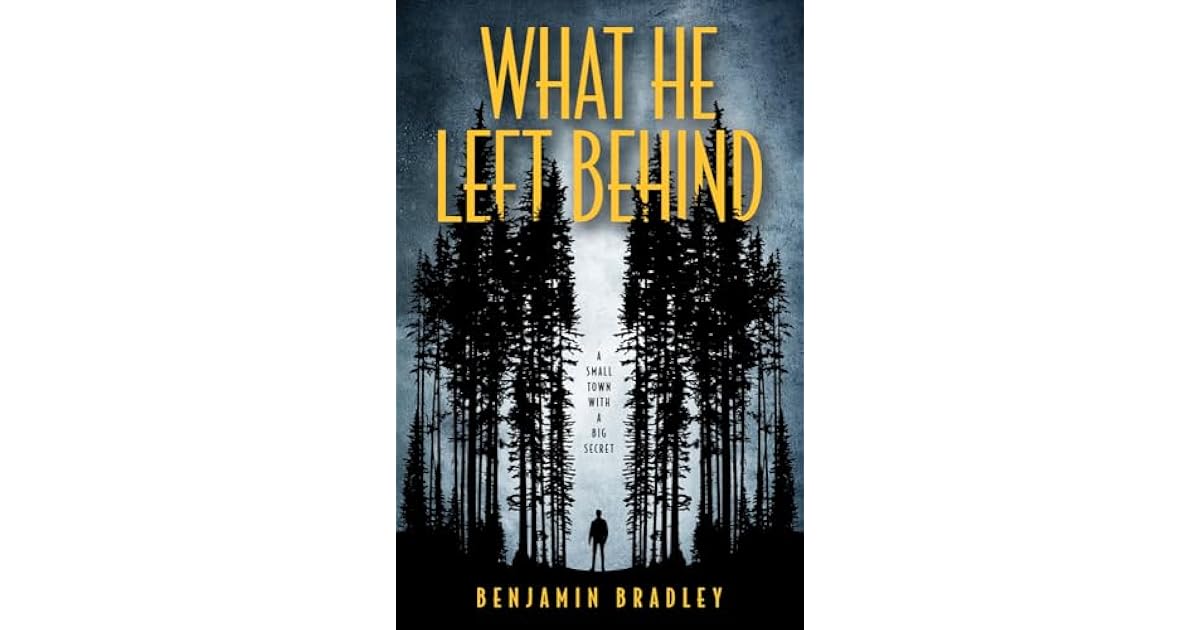 Book giveaway for What He Left Behind by Benjamin Bradley Mar 21-Mar 31, 2025