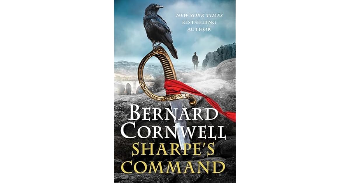 Book giveaway for Sharpe's Command by Bernard Cornwell Feb 25-Mar 25, 2025