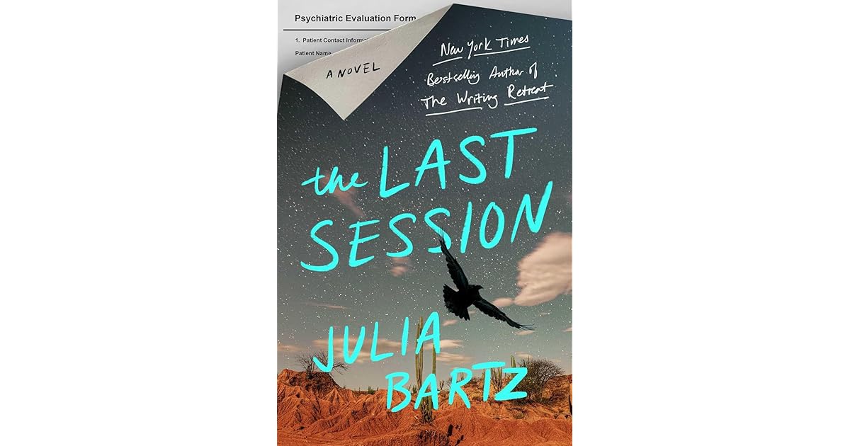 Book giveaway for The Last Session by Julia Bartz Dec 21-Jan 05, 2025