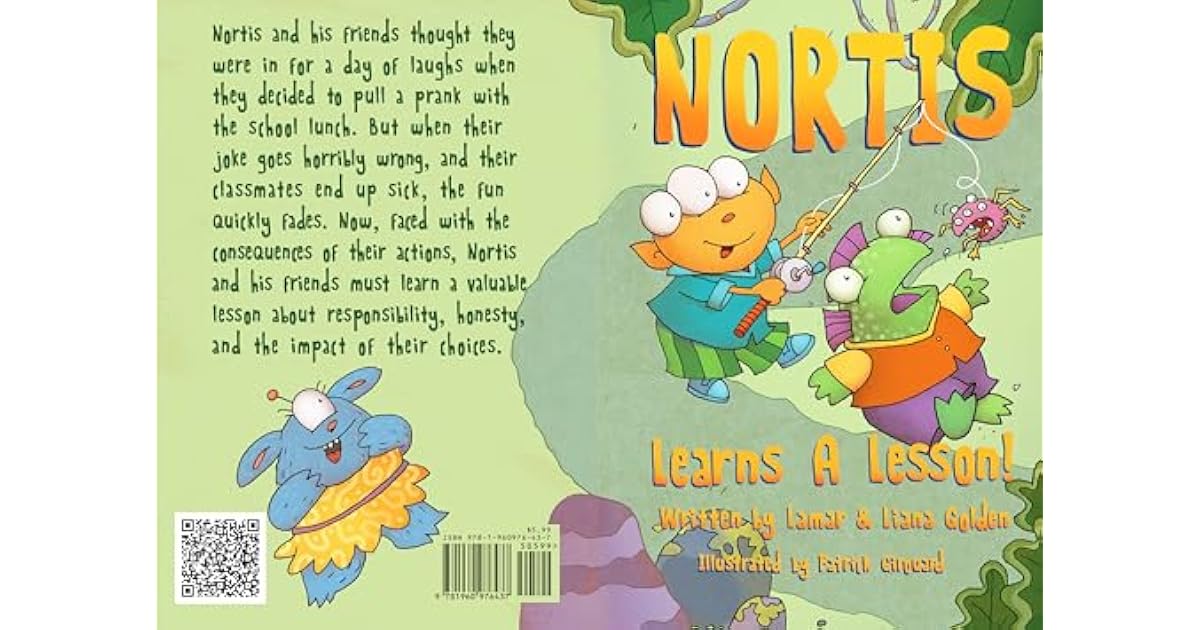 Book giveaway for Nortis Learns a Lesson by Lamar Golden Dec 13-Dec 21 ...