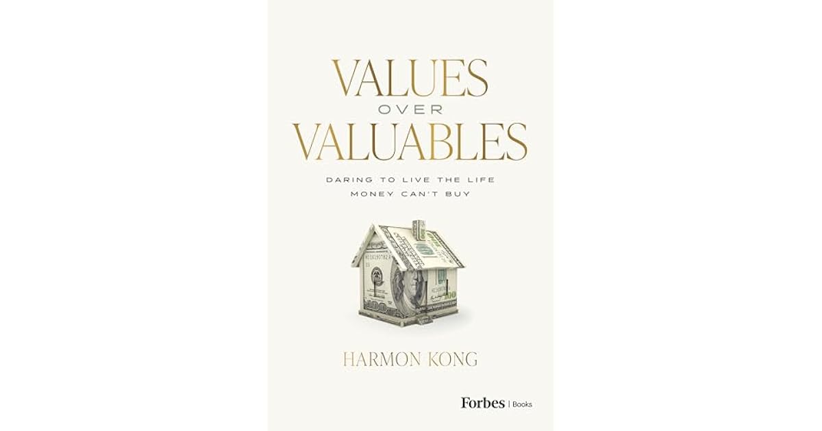 Book giveaway for Values Over Valuables: Daring to Live the Life Money ...