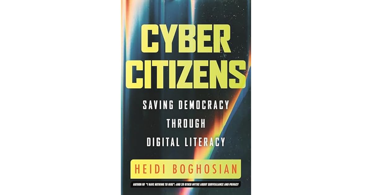 Book giveaway for Cyber Citizens: Saving Democracy with Digital ...
