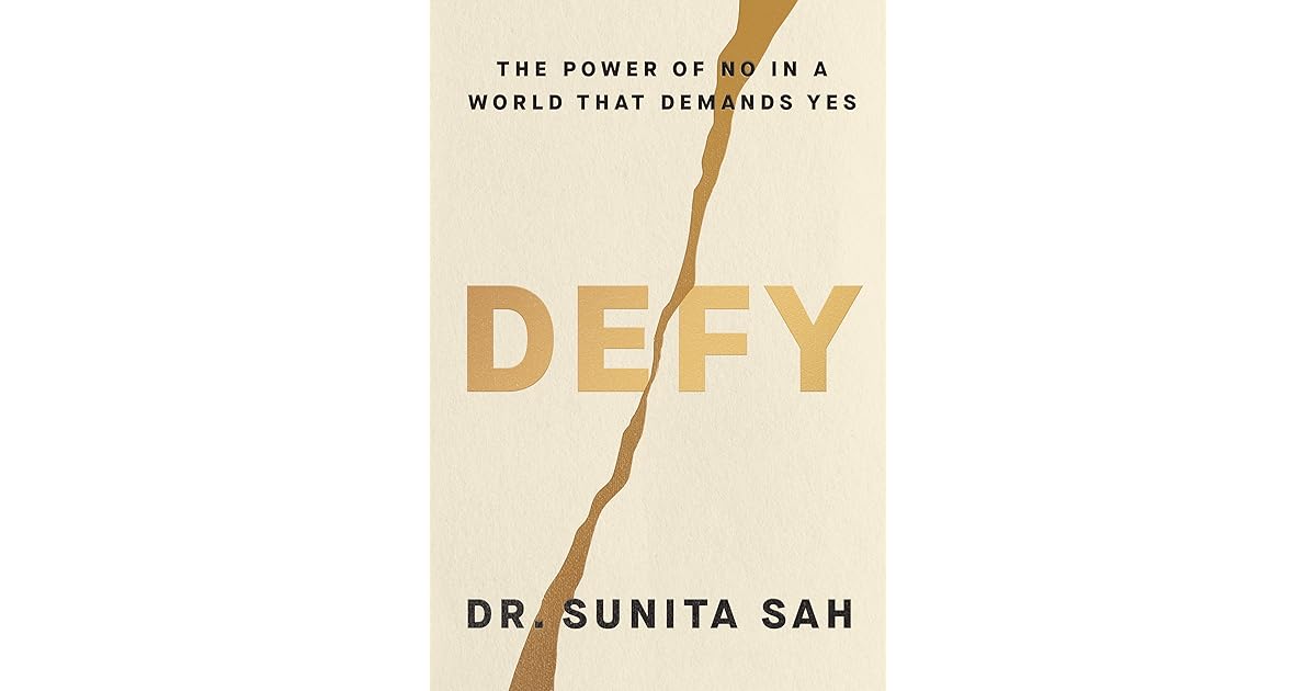Book giveaway for Defy: The Power of No in a World That Demands Yes by ...