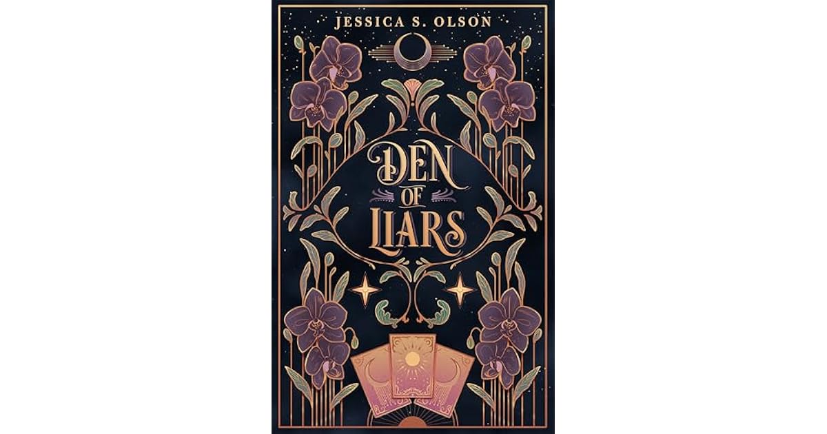 Book giveaway for Den of Liars by Jessica S. Olson Mar 17-Apr 14, 2025