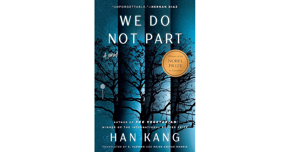 Book giveaway for We Do Not Part by Han Kang Oct 14-Nov 13, 2024