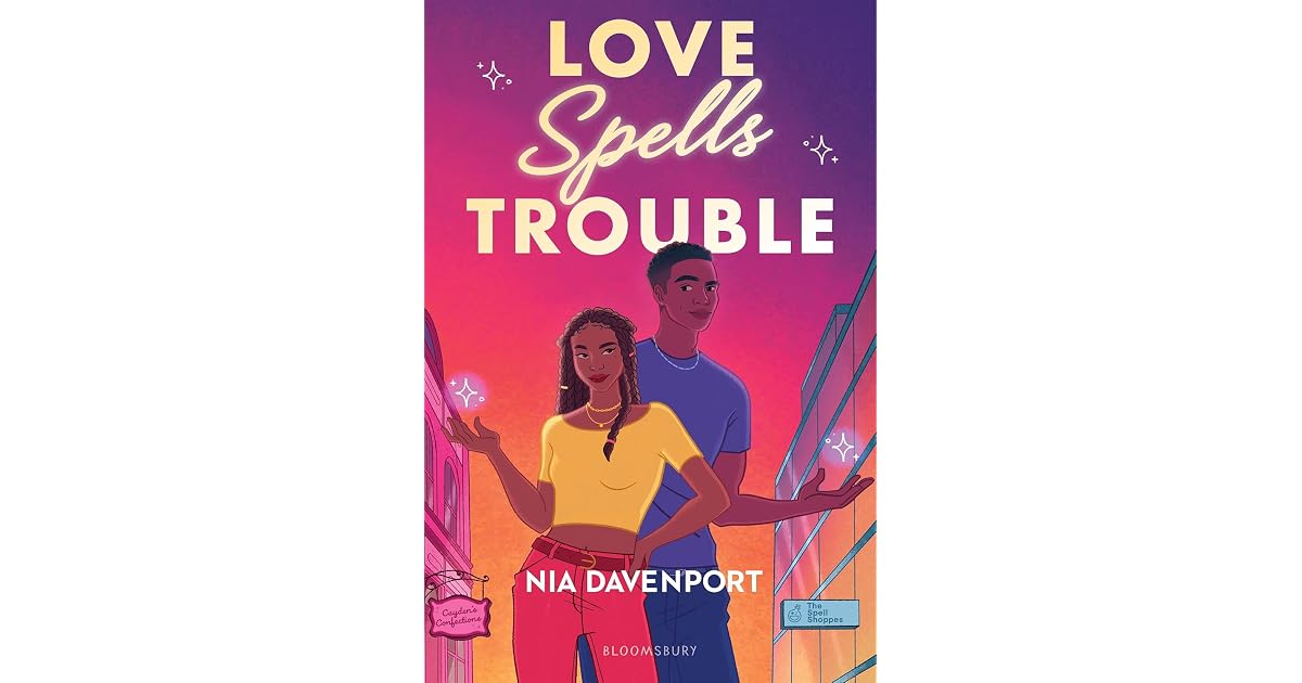 Book giveaway for Love Spells Trouble by Nia Davenport Apr 28-May 28, 2025