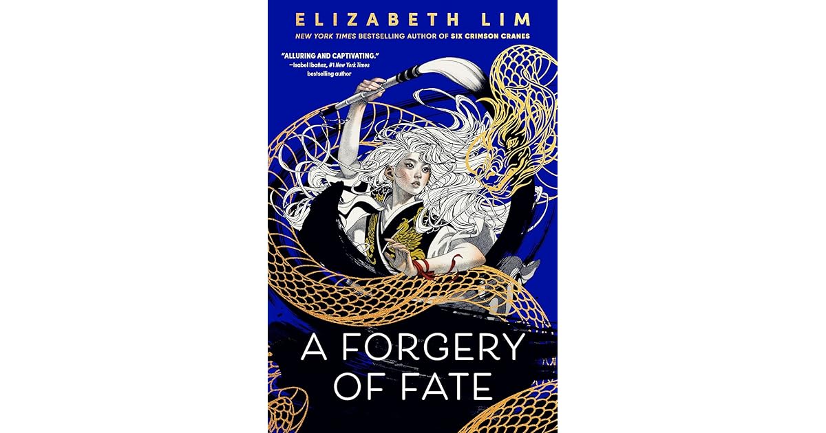 Book giveaway for A Forgery of Fate by Elizabeth Lim May 05-May 12, 2025