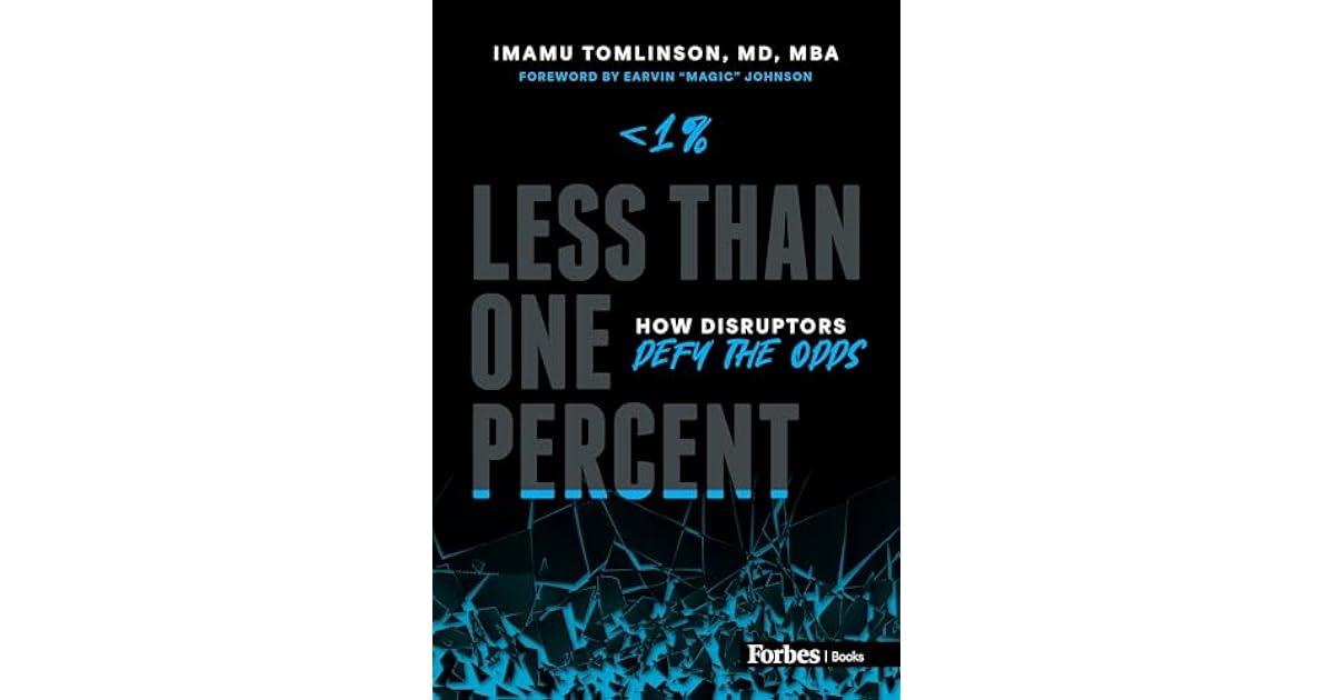 Book giveaway for Less Than One Percent: How Disruptors Defy the Odds ...