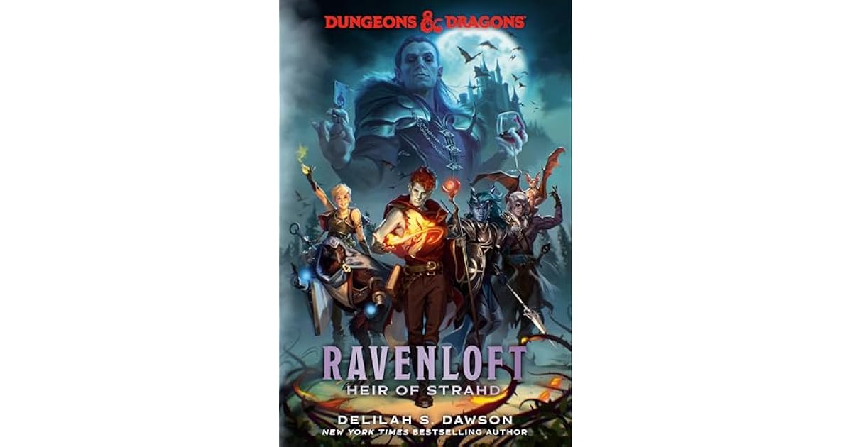 Book giveaway for Dungeons & Dragons Ravenloft: Heir of Strahd by ...