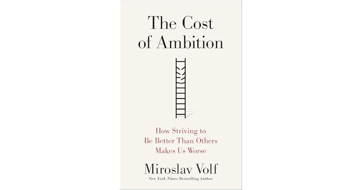 Book giveaway for The Cost of Ambition: How Striving to Be Better Than ...