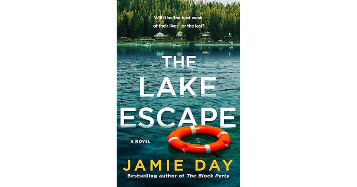 Book giveaway for The Lake Escape by Jamie Day Jul 01-Jul 08, 2025