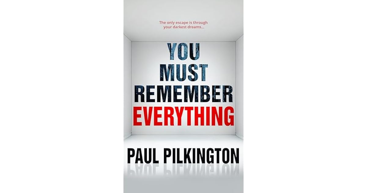 Book giveaway for You Must Remember Everything: A mind-bending ...