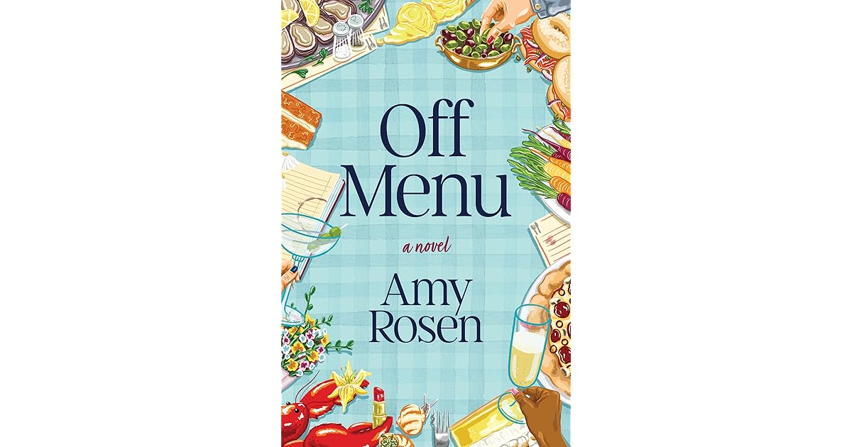 Book giveaway for Off Menu by Amy Rosen Feb 15-Mar 15, 2025
