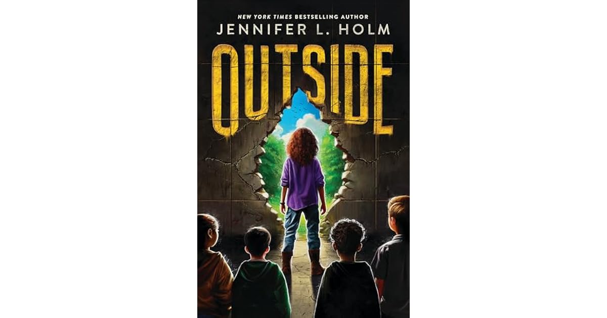 Book giveaway for Outside by Jennifer L. Holm Aug 01-Aug 14, 2025