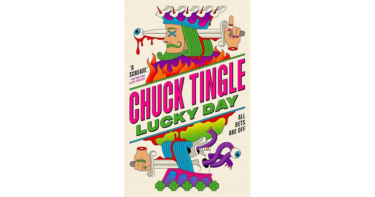 Book giveaway for Lucky Day by Chuck Tingle May 21-Jun 04, 2025