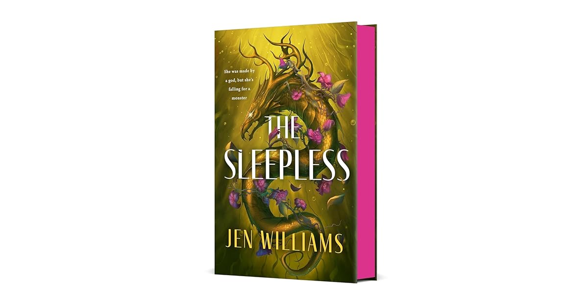 Book giveaway for The Sleepless by Jen Williams Jan 15-Jan 28, 2025