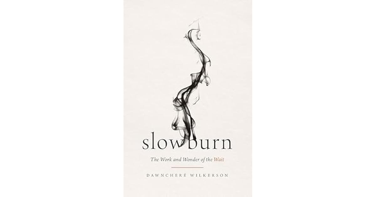 Book giveaway for Slow Burn: The Work and Wonder of the Wait by DawnChere Wilkerson May 19-Jun ...