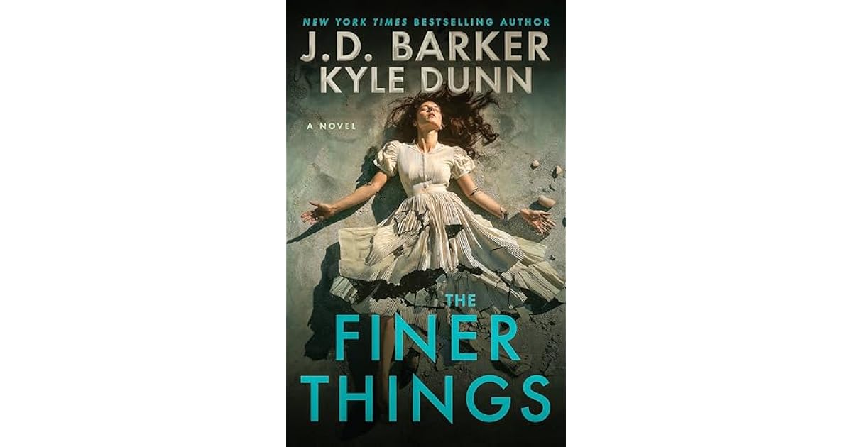 Book giveaway for The Finer Things by J.D. Barker Mar 20-Apr 19, 2025