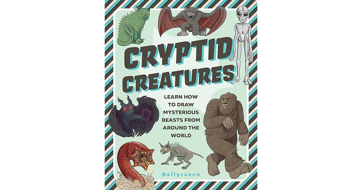 Book giveaway for Cryptid Creatures: Learn to Draw Mysterious Beasts ...