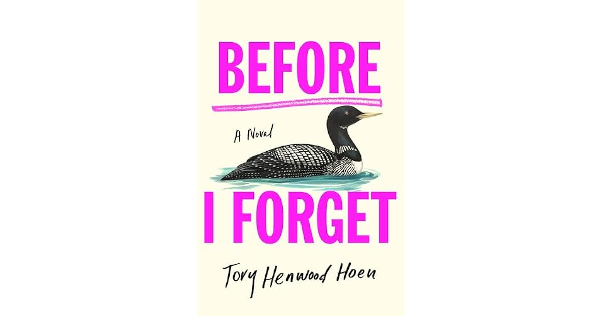Book giveaway for Before I Forget by Tory Henwood Hoen Mar 28-Apr 14, 2025