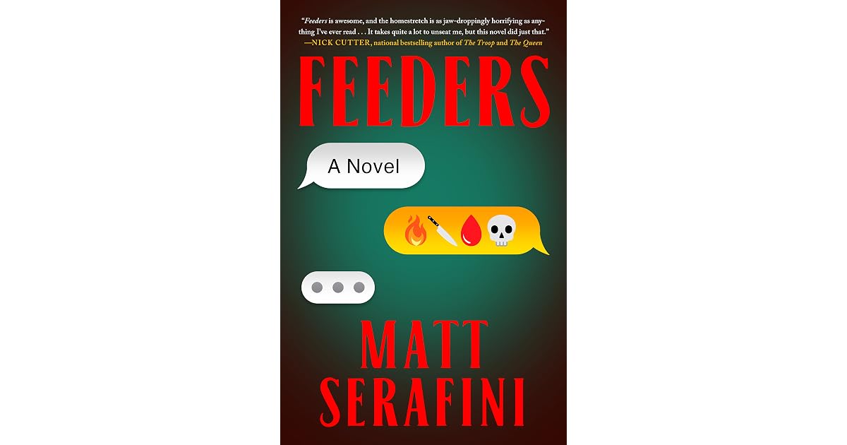 Book giveaway for Feeders by Matt Serafini Feb 24-Mar 10, 2025