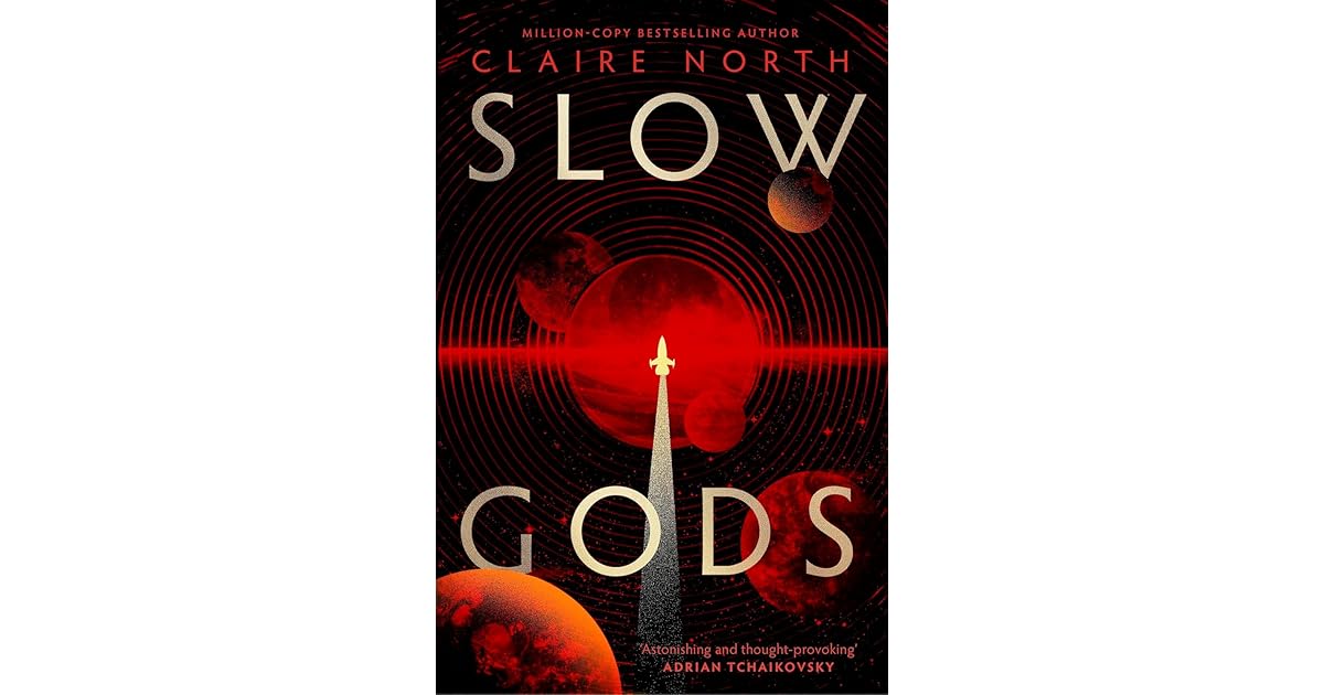 Book giveaway for Slow Gods by Claire North Oct 20-Nov 17, 2025