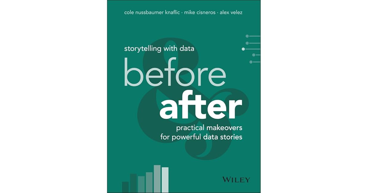 Book giveaway for Storytelling with Data: Before and After - Practical ...