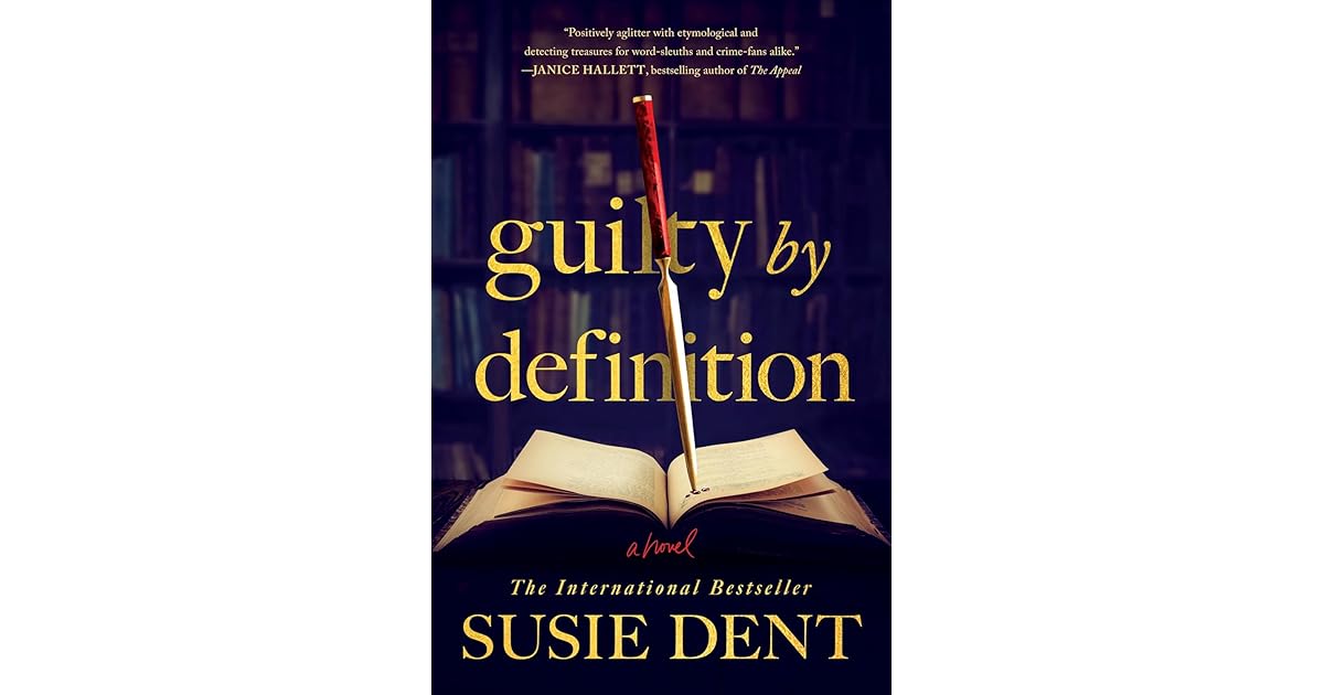 Book giveaway for Guilty by Definition by Susie Dent Jul 01-Jul 30, 2025
