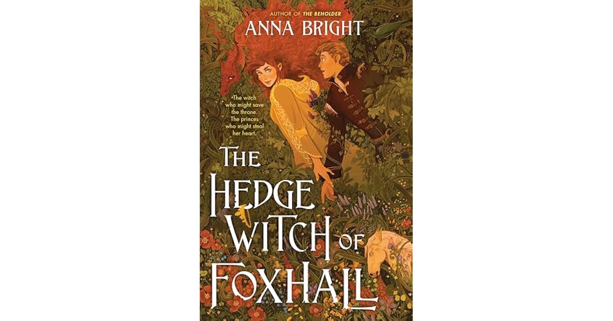 Book giveaway for The Hedgewitch of Foxhall by Anna Bright Dec 01-Dec ...