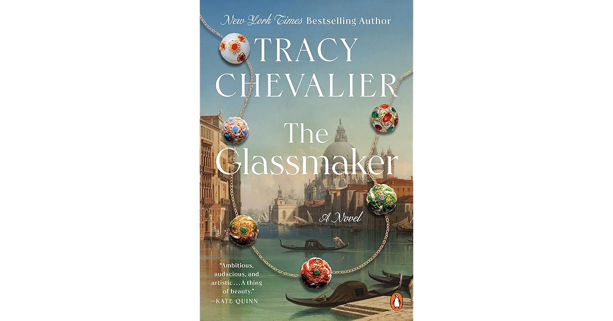 Book giveaway for The Glassmaker by Tracy Chevalier May 15-Jun 10, 2025