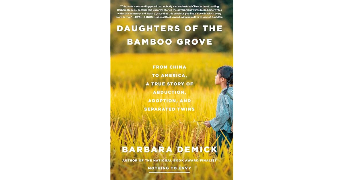 Book giveaway for Daughters of the Bamboo Grove: From China to America ...