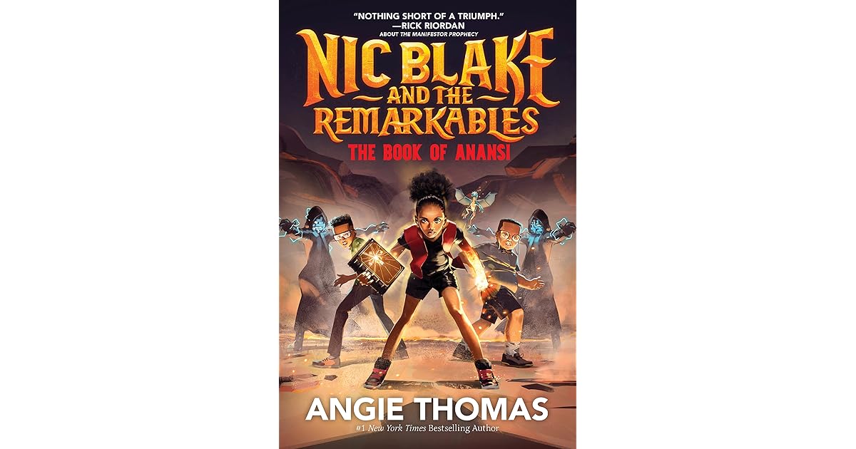 Book giveaway for The Book of Anansi (Nic Blake and the Remarkables, #2 ...