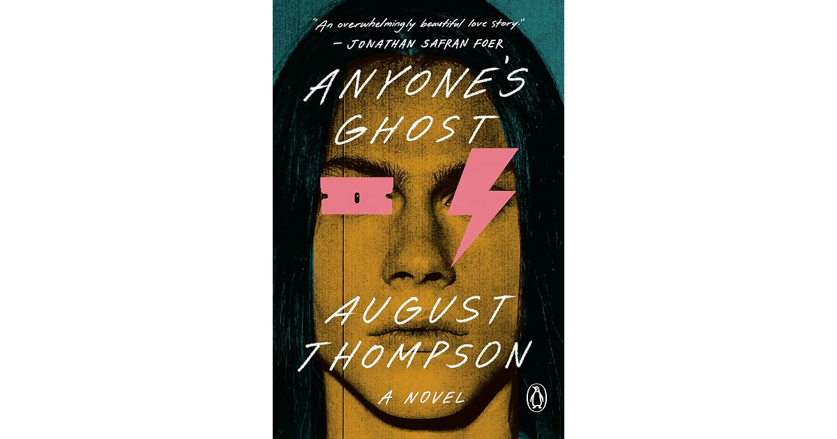 Book giveaway for Anyone's Ghost by August Thompson Jun 10-Jul 01, 2025