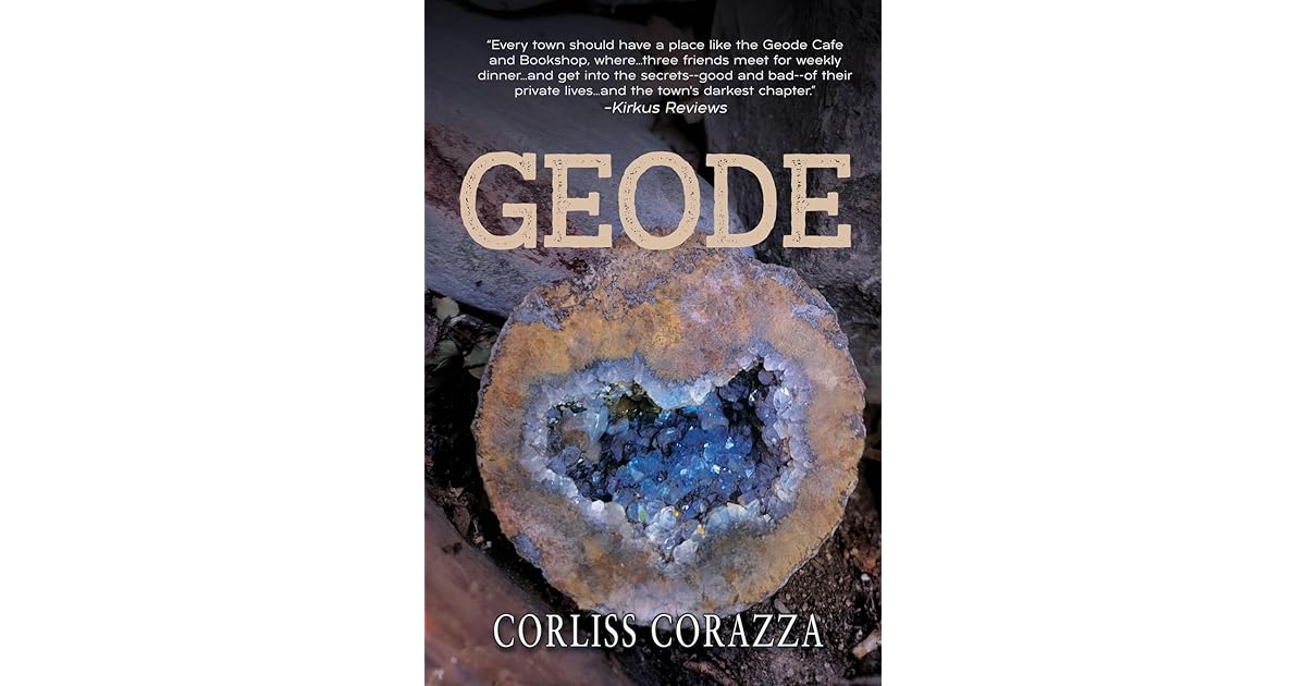 Book giveaway for Geode by Corliss Corazza May 11-Jun 08, 2025