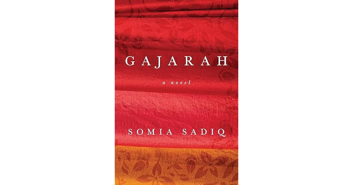 Book giveaway for Gajarah by Somia Sadiq Aug 31-Sep 25, 2025