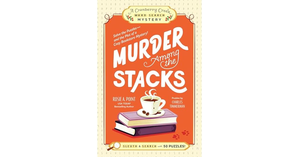 Book giveaway for Murder Among the Stacks: Book 1: Solve the Puzzles ...