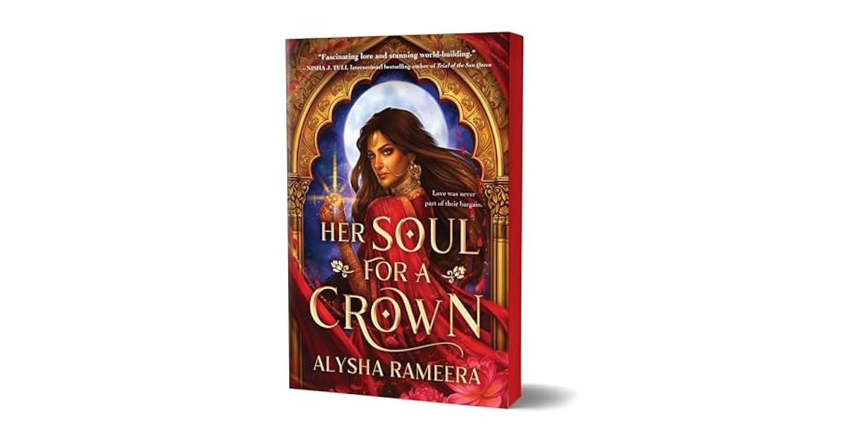 Book giveaway for Her Soul for a Crown by Alysha Rameera Jul 26-Aug 07, 2025