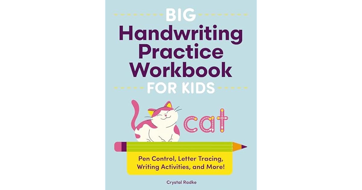 Book giveaway for Big Handwriting Practice Workbook for Kids: Pen ...