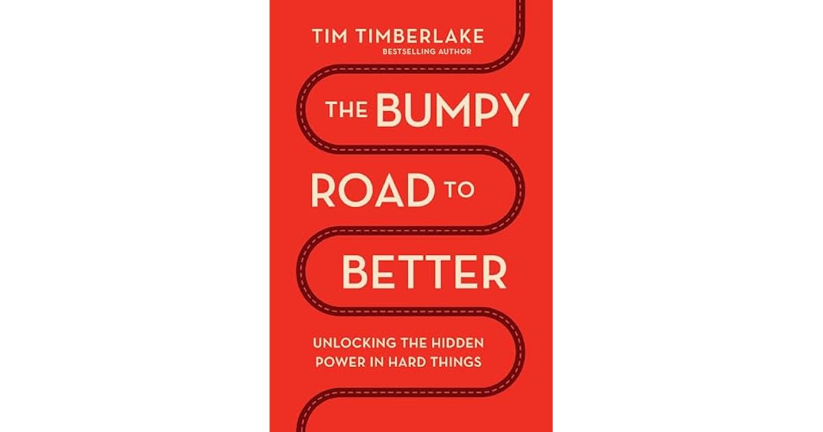 Book giveaway for The Bumpy Road to Better: Unlocking the Hidden Power ...
