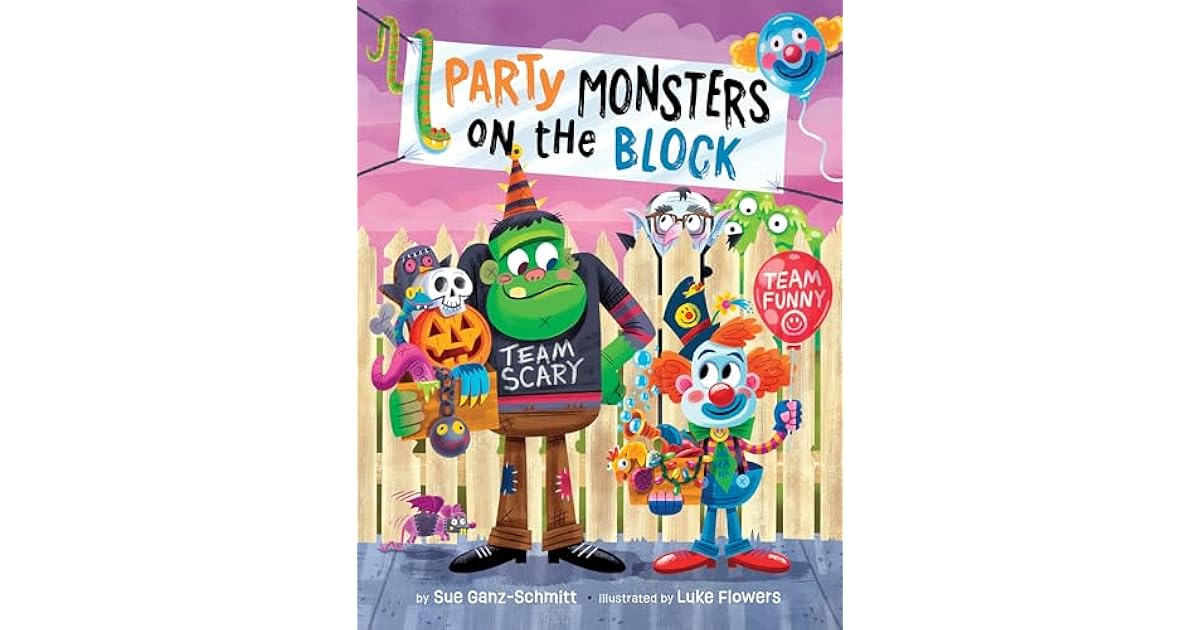 Book giveaway for Party Monsters on the Block (That Monster on the ...