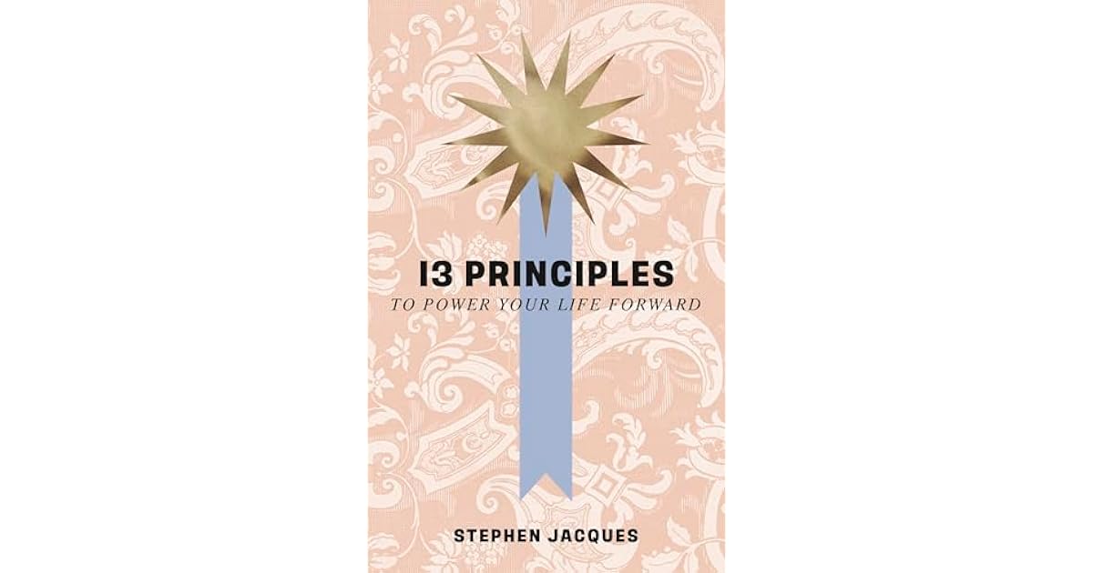 Book giveaway for 13 Principles to Power Your Life Forward by Stephen ...