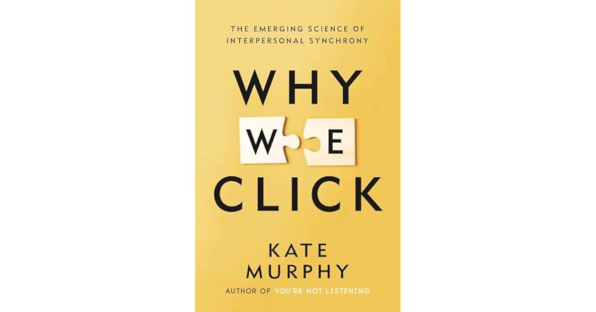 Book giveaway for Why We Click: The Emerging Science of Interpersonal ...