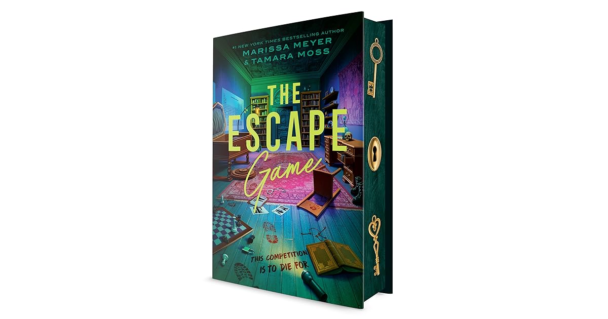 Book giveaway for The Escape Game by Marissa Meyer Jun 26-Jul 16, 2025